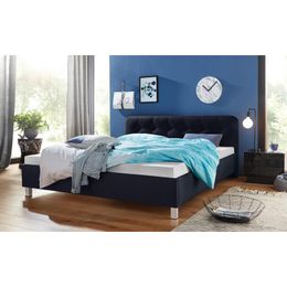 Westfalia Schlafkomfort Polsterbett &raquo;Vulkan&laquo; in diversen Ausf&uuml;hrungen schwarz Bezug Bett: Microfaser (100% Polyester) oder Strukturstoff (77% Polyester, 23% Viskose);Bonnell-