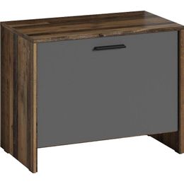 ByLiving Schuhbank &raquo;BEN&laquo; Breite 60 cm grau Holzwerkstoff B/H/T: 60cm x 48cm x 35cm, 1 Klappe