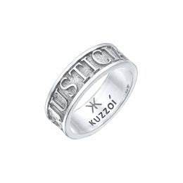Kuzzoi Ring Herren Gr&ouml;&szlig;e 66 silber