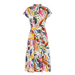 Tatuum Kleid 'Nicoletta' Damen Gr&ouml;&szlig;e 42 hellbeige / senf / hellpink / rot Sommerkleid
