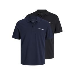 Jack & Jones Jack & Jones Poloshirt Herren Gr&ouml;&szlig;e XL dunkelblau / schwarz / wei&szlig;