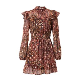 Dorothy Perkins Kleid Damen Gr&ouml;&szlig;e 44 nude / braun / gold / rostrot Sommerkleid