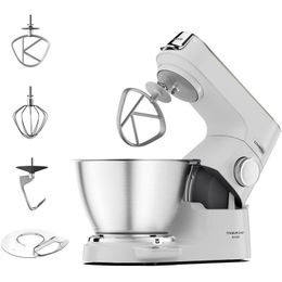 Kenwood K&uuml;chenmaschine &raquo;Titanium Chef Baker KVC65.001WH&laquo; wei&szlig; wei&szlig; Einheitsgr&ouml;&szlig;e K&uuml;chenmaschine