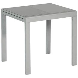 Merxx Gartentisch Gartentisch, Balkontisch, OTTOs Choice, 80x120 cm silber B/H/T: 80cm x 75,5cm x 120cm
