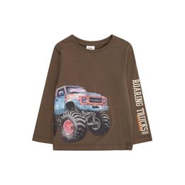 s.Oliver Shirt Jungen Gr&ouml;&szlig;e 116/122 creme / hellblau / brokat / schwarz