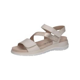 Caprice Sandale Damen Gr&ouml;&szlig;e 37 silber / wei&szlig;