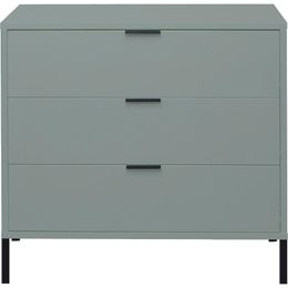 M&auml;usbacher Kommode &raquo;Bonnie&laquo; Kommode mit 3 Schubladen gr&uuml;n Holzwerkstoff B/H/T: 81cm x 80cm x 45cm, 3 Stk.