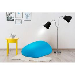 Kayoom Sitzsack &raquo;Jump, Sitzsack-Kissen, einfach gestaltet, weich gef&uuml;llt&laquo; 1 Stk. tlg. komfortabel, modern, sorgf&auml;ltige Verarbeitung, Au&szlig;enh&uuml;lle dehnbar blau 