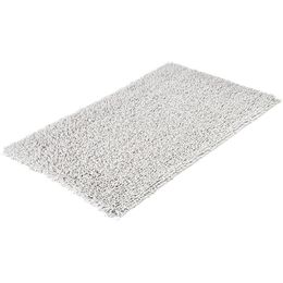 Kleine Wolke Badematte &raquo;Dana, Badvorleger, Badezimmer Teppich&laquo; H&ouml;he 25 mm rutschhemmend beschichtet fu&szlig;bodenheizungsgeeignet Badteppich, Uni Farben, quadratisch & 