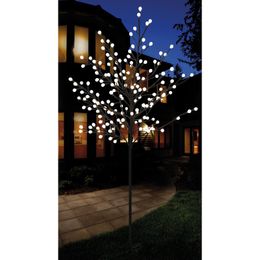 Bonetti LED Baum Warmwei&szlig; Weihnachtsdeko schwarz 108, H: 120cm