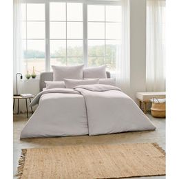 Estella Bettw&auml;sche &raquo;Takoma&laquo; 2 Stk. Gefertigt aus hochwertigem Mako-Interlock-Jersey aus 100% Baumwolle. silber Mako-Interlock-Jersey, Obermaterial: 100% 