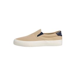 Pepe Jeans Slip On 'Taylor West' Herren Gr&ouml;&szlig;e 41 beige / marine
