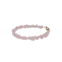 Firetti Damen Armband &raquo;Schmuck Geschenk Steinarmband&laquo; Made in Germany - mit Granat, Karneol oder Rosenquarz bunt 20cm, Messing