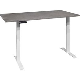 M&auml;usbacher Schreibtisch &raquo;Big System Office&laquo; Breite 180 cm, elektrisch h&ouml;henverstellbar wei&szlig; B/H/T: 180cm