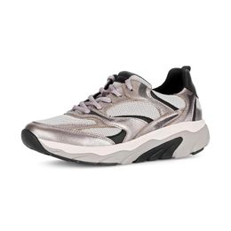 Rollingsoft Damen rollingsoft Keilsneaker , Freizeitschuh, Halbschuh, Schn&uuml;rschuh mit herausnehmbarem Fu&szlig;bett rosa 38