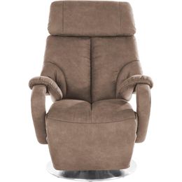 Sit & More sit&more TV-Sessel &raquo;Invito&laquo; in Gr&ouml;&szlig;e S, wahlweise mit Motor und Aufstehhilfe braun NaturLEDER (echtes Rindsleder);Luxus-Microfaser (100% Polyester);