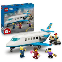 Lego Konstruktionsspielsteine &raquo;Passagierjet (60492), Lego City&laquo; Made in Europe Einheitsgr&ouml;&szlig;e Konstruktionsspielsteine