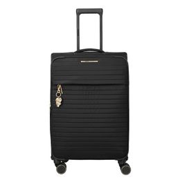 Travelite Damen Travelite Weichgep&auml;ck-Trolley &raquo;BARBARA STEPP Weichgep&auml;ck-Koffer&laquo; 64 l 4 Rollen Volumenerweiterung und Schl&uuml;sselanh&auml;nger &ndash; stylisches 
