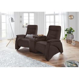 exxpo - sofa fashion 2,5-Sitzer &raquo;Ascoli, Kinosofa mit hohem Sitzkomfort, bequeme Armlehnen&laquo; inkl. Relaxfunktion, mit Ablage und Staufach, hohe 