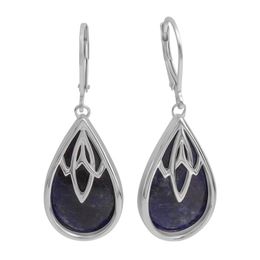 Firetti Damen Paar Ohrh&auml;nger &raquo;Schmuck Geschenk Silber 925 Ohrschmuck Patentbrisur Edelstein Sodalith&laquo; mit Sodalith bunt Silber 925 (Sterlingsilber)