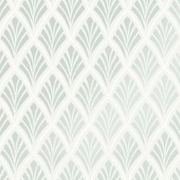 Laura Ashley Vliestapete &raquo;Florin&laquo; gemustert FSC zertifiziert, mit lebhaftem Druck, 10 Meter L&auml;nge blau Vlies B/L: 0,52m x 10m, Rollen: 1