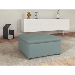 DOMO collection Hocker &raquo;SPLASH 87x87 cm, komfortabel, modernes Design&laquo; gr&uuml;n 100% Polyester B/H/T: 87cm x 40cm x 87cm, Struktur fein