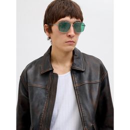 Jack & Jones Jack & Jones Herren Sonnenbrille &raquo;JACRYDER SUNGLASSES NOOS&laquo; silber Einheitsgr&ouml;&szlig;e