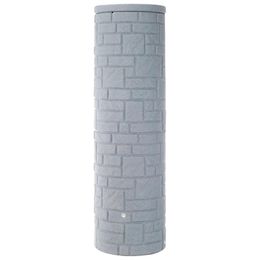 ARVES Regentonne &raquo;Arcado&laquo; &Oslash;xH: 60x200 cm grau Polyethylen Einheitsgr&ouml;&szlig;e