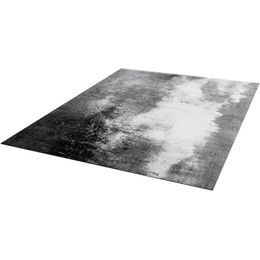 wash+dry by Kleen-Tex Teppich &raquo;Aura&laquo; rechteckig 9 mm H&ouml;he rutschhemmend, In- und Outdoor geeignet, waschbar grau Polyamid B : 170cm 1 Stk., 9mm, L: 