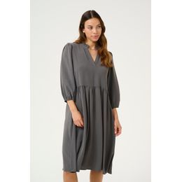 Kaffe Kleid 'Edna' Damen Gr&ouml;&szlig;e 40 dunkelgrau Sommerkleid