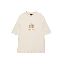 Pull&Bear Pull&bear T-Shirt Herren Gr&ouml;&szlig;e S beige / umbra
