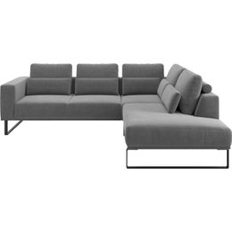 Musterring Ecksofa &raquo;JUSTB! PM100, stilvoller Lounge-Komfort von &laquo; Kollektion Bettina Zimmermann, optionaler Sitzvorzug & Fu&szlig;-Auswahl 100% Polyester B/H/T: 268cm 