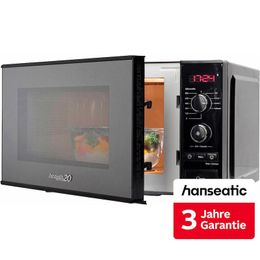 Hanseatic Mikrowelle &raquo;63147329&laquo; Grill Mikrowelle 800 W inkl. 3 Jahre Herstellergarantie schwarz Einheitsgr&ouml;&szlig;e Mikrowelle