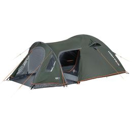 High Peak Kuppelzelt &raquo;Zelt Kira 3.1&laquo; 3 Personen gr&uuml;n B/H/L: 190cm x 125cm x 365cm Kuppelzelt