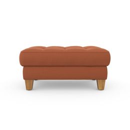 Sit & More sit&more Stauraumhocker &raquo;Westham&laquo; wahlewise mit/ohne Federkern orange 90% Polyester 10%Polyamid B/H/T: 101cm x 47cm x 66cm, Struktur weich,mit 