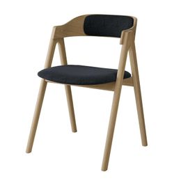 Stuhl &raquo;Mette by Hammel&laquo; () 1 Stk.Massivholz, gepolsterte Sitz- & R&uuml;ckenlehne, versch. Farbvarianten Massivholz, Stoff B/H/T: 52cm x 75cm x 54cm, 1 Stk