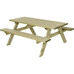 Plus Garten-Essgruppe &raquo;Kombim&ouml;bel&laquo; 1 Stk. tlg. 177x155x71/45 cm, mit Klappsitzen beige B/H/T: 155cm x 71cm x 177cm
