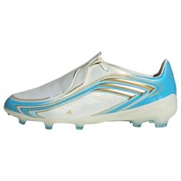 adidas Performance Fu&szlig;ballschuh 'F50 Messi Elite' Jungen Gr&ouml;&szlig;e 30 blau / gold / wei&szlig;