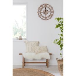 Hasena Bank &raquo;Vecio&laquo; braun Massivholz B/H/T: 110cm x 45cm x 27cm, gleichschenklig