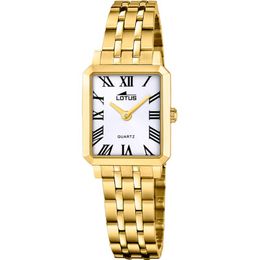 Lotus Damen Quarzuhr &raquo;2Gether&laquo; Armbanduhr, Damenuhr, Edelstahlarmband, Ideal auch als Geschenk gold Einheitsgr&ouml;&szlig;e