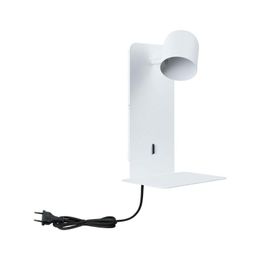 Paulmann Wandleuchte &raquo;Malena max. 1x5W USBC 230V Metall&laquo; GU10 GU10 wei&szlig; 1, H: 35cm