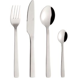 aida RAW Besteck-Set &raquo;RAW&laquo; poliert grau Edelstahl 16 Stk.