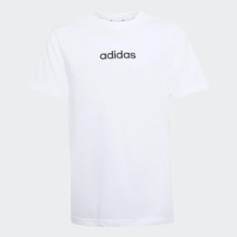 adidas Sportswear Performance Shirt 'ESSENTIALS' boy size 152 Black / White
