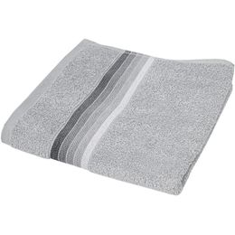 Dyckhoff Handt&uuml;cher &raquo;Chenille&laquo; grau Frottier, Frottier B/L: 70cmx140cm, 1 Stk., Frottier
