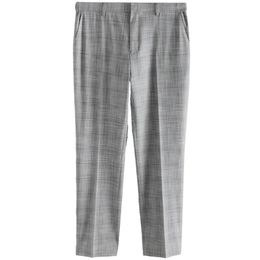 next Pleated Pants 'Motionflex' male size 44 Grey / Dark grey