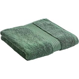 Christy Handt&uuml;cher &raquo;SUPREME&laquo; Premium-Handt&uuml;cher in Luxusqualit&auml;t, 650g/m&sup2;, 50x100cm, 2er Set gr&uuml;n Walkfrottier, Obermaterial: 100% Baumwolle B/L: 50cmx100cm, 