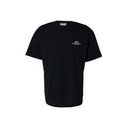 Les Deux T-Shirt 'Exhibition' Herren Gr&ouml;&szlig;e XS schwarz / wei&szlig;