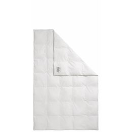 Ribeco Kunstfaserbettdecke &raquo;Marie&laquo; leicht F&uuml;llung Microfaser Bezug Baumwolle 1 Stk. tlg. Bettdecke 135x200 cm und weitere Gr&ouml;&szlig;en. wei&szlig; Bezug: 100% 