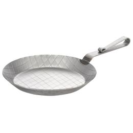 GSW Servierpfanne &raquo;Eisen&laquo; Eisen 1 tlg. Pfanne aus rauten geschmiedetem Eisen in starker Gastro-Qualit&auml;t &Oslash; 24cm + H&ouml;he 3cm