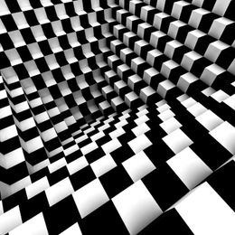 papermoon Fototapete &raquo;Abstrakte Geometrie&laquo; bunt Vlies B/L: 3m x 2,2m, Rollen: 1